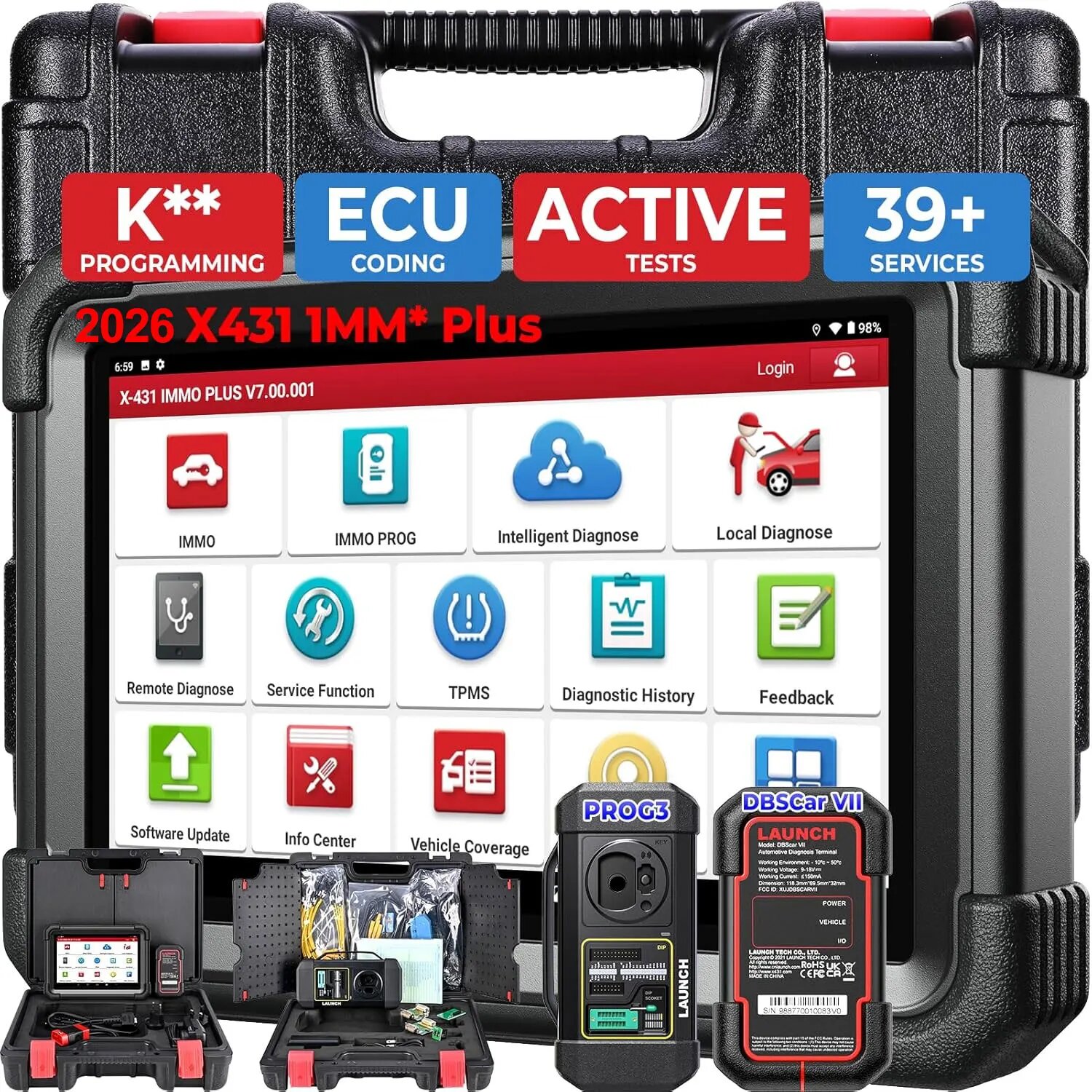 LAUNCH X431 IMMO PLUS 2025 Global Version с X-PROG 3 — фото 1