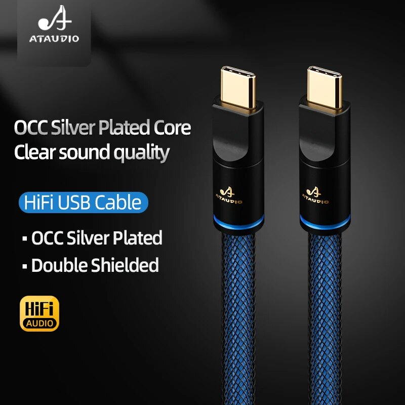 ATAUDIO USB C-B кабель 3 м — фото 1