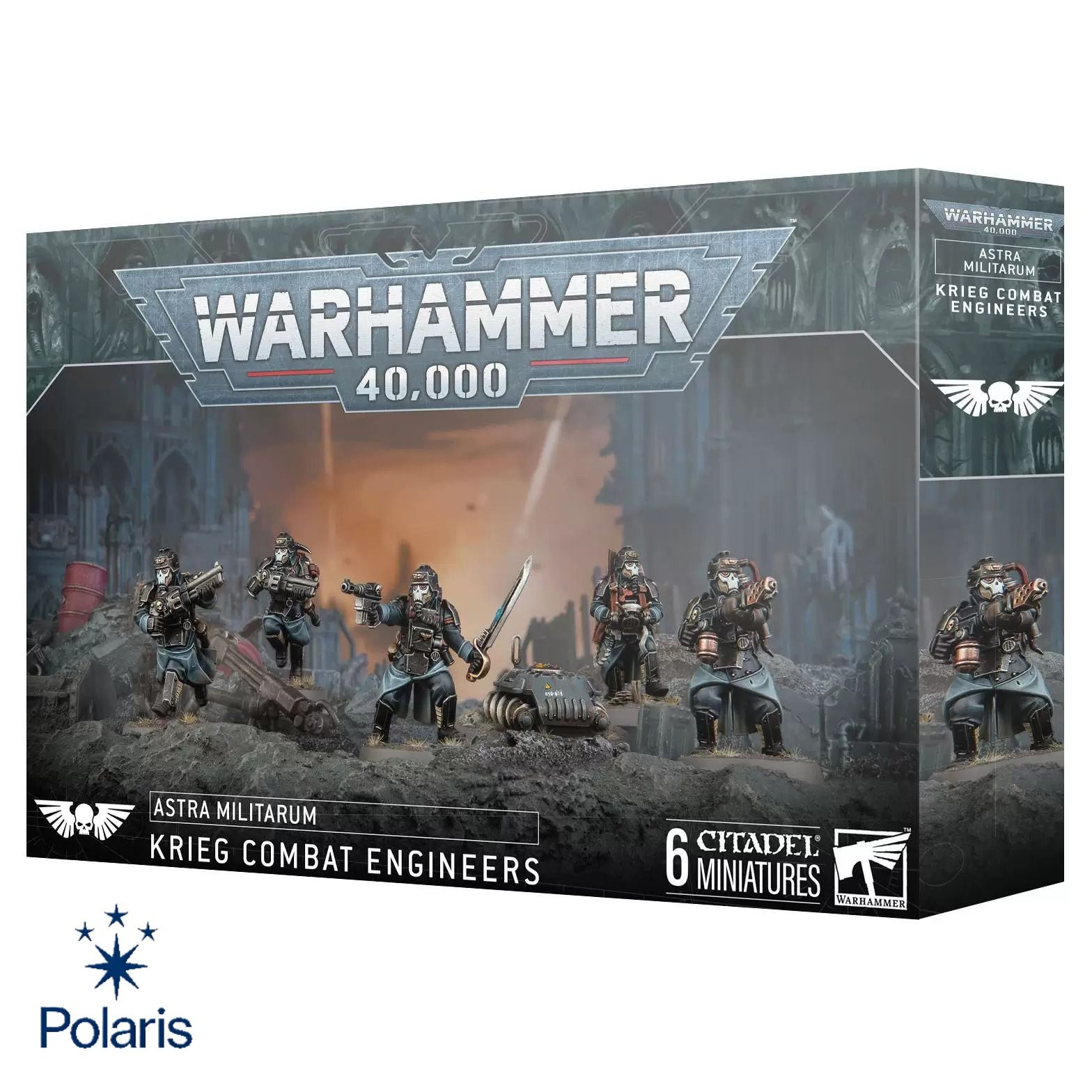 Warhammer 40,000 Astra Militarum Krieg Combat Engineers Миниатюры, Вархаммер 40000, Астра Милитару, Инженеры Крига