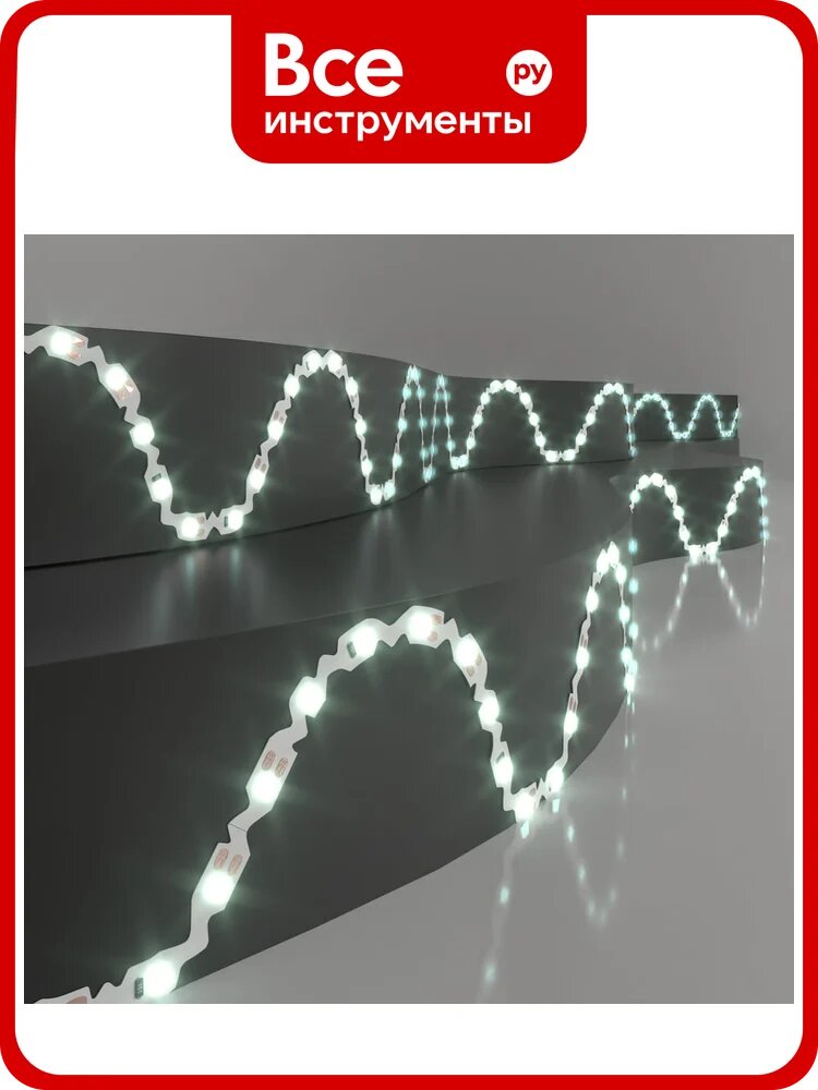 Гибкая светодиодная лента Elektrostandard S 2835 12V 60Led 6W IP20 6500К холодный белый a052854