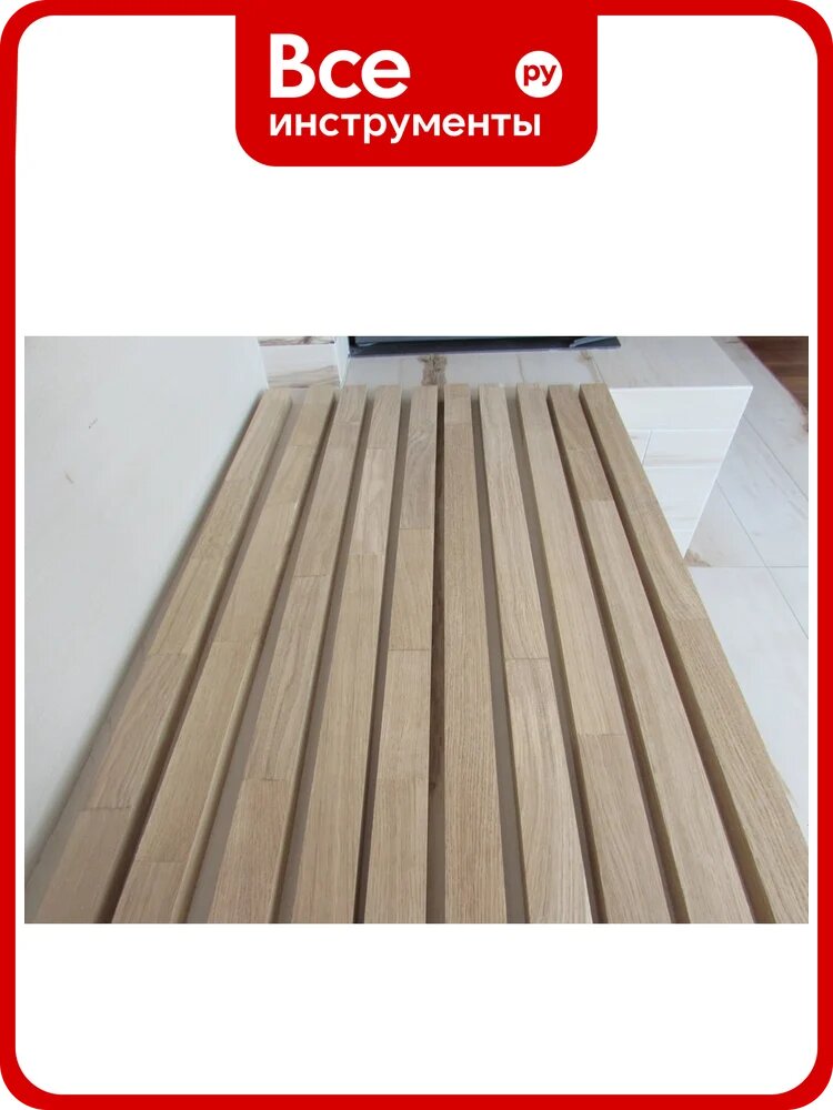 Рейка сращенная MW Дуб 25x40x3000 экстра ДРЭСР25403000