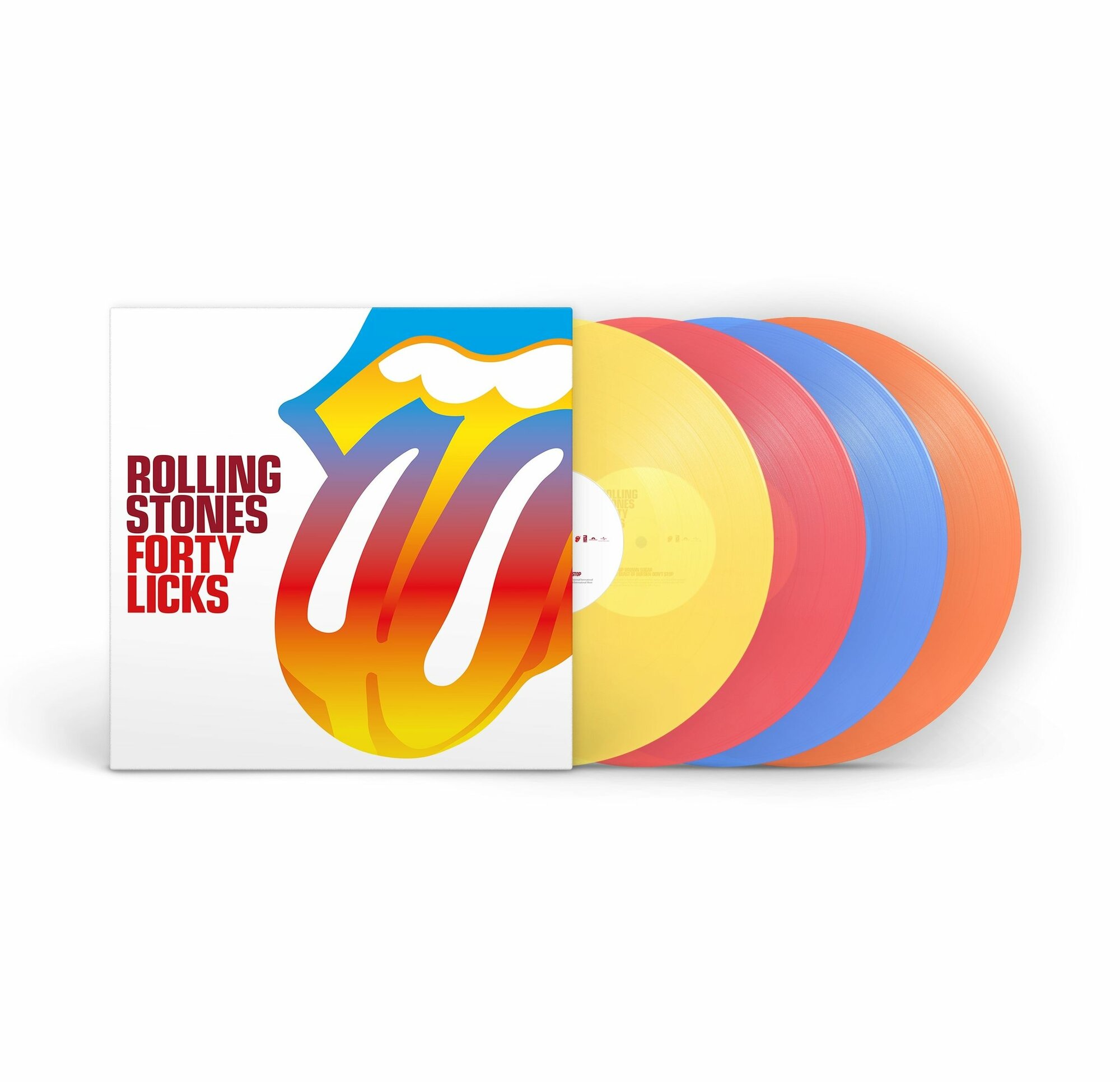 Виниловая пластинка The Rolling Stones - Forty Licks (180g) (Limited Edition) (Colored Vinyl) (4 LP) (1 LP)