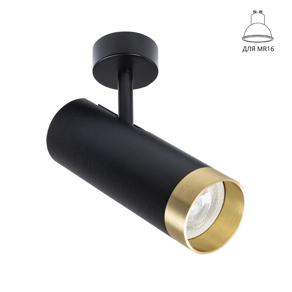 Спот Arte Lamp TOPIC A2357PL-1BK