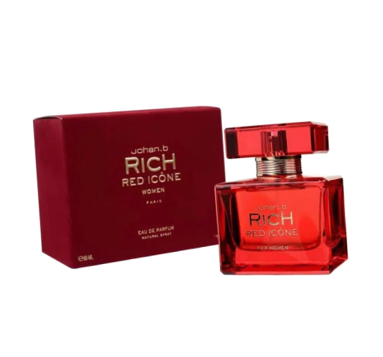 Красные духи для женщин Rich Red Icone Women 85 мл / Гепарлис Джохан Б