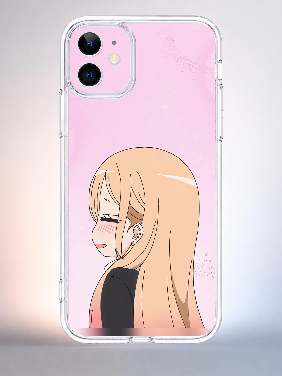 Чехол iPhone 11 Аниме девушка Y2K Indie Sleaze
