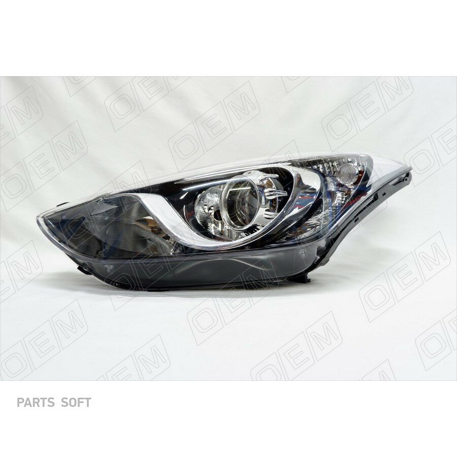 Фара левая Hyundai I30 2 GD 2011-2015, галоген, ли от официального дистрибьютора, OEM, артикул OEM0017FL