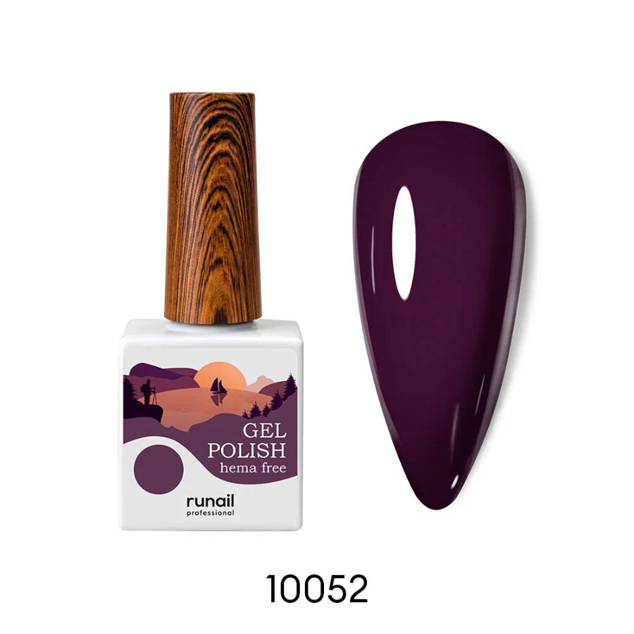 Runail, Гель-лак Gel polish (hema free) №10052, 10 мл