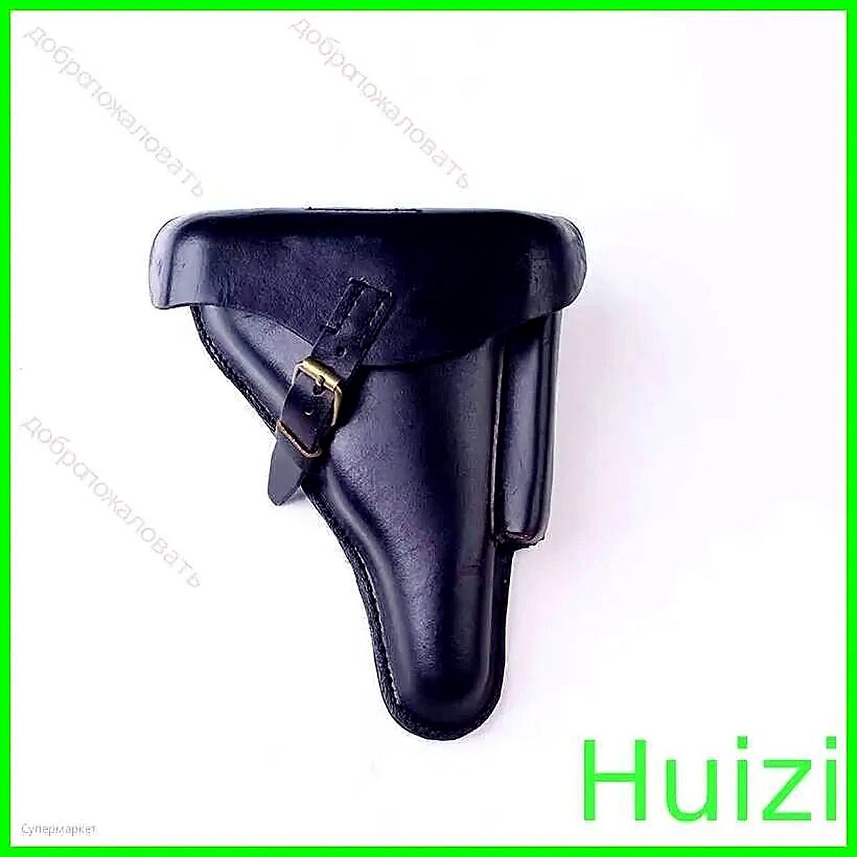 Кобура для Luger P08 черная премиум, 50x30x30 см, автомагнитолы
