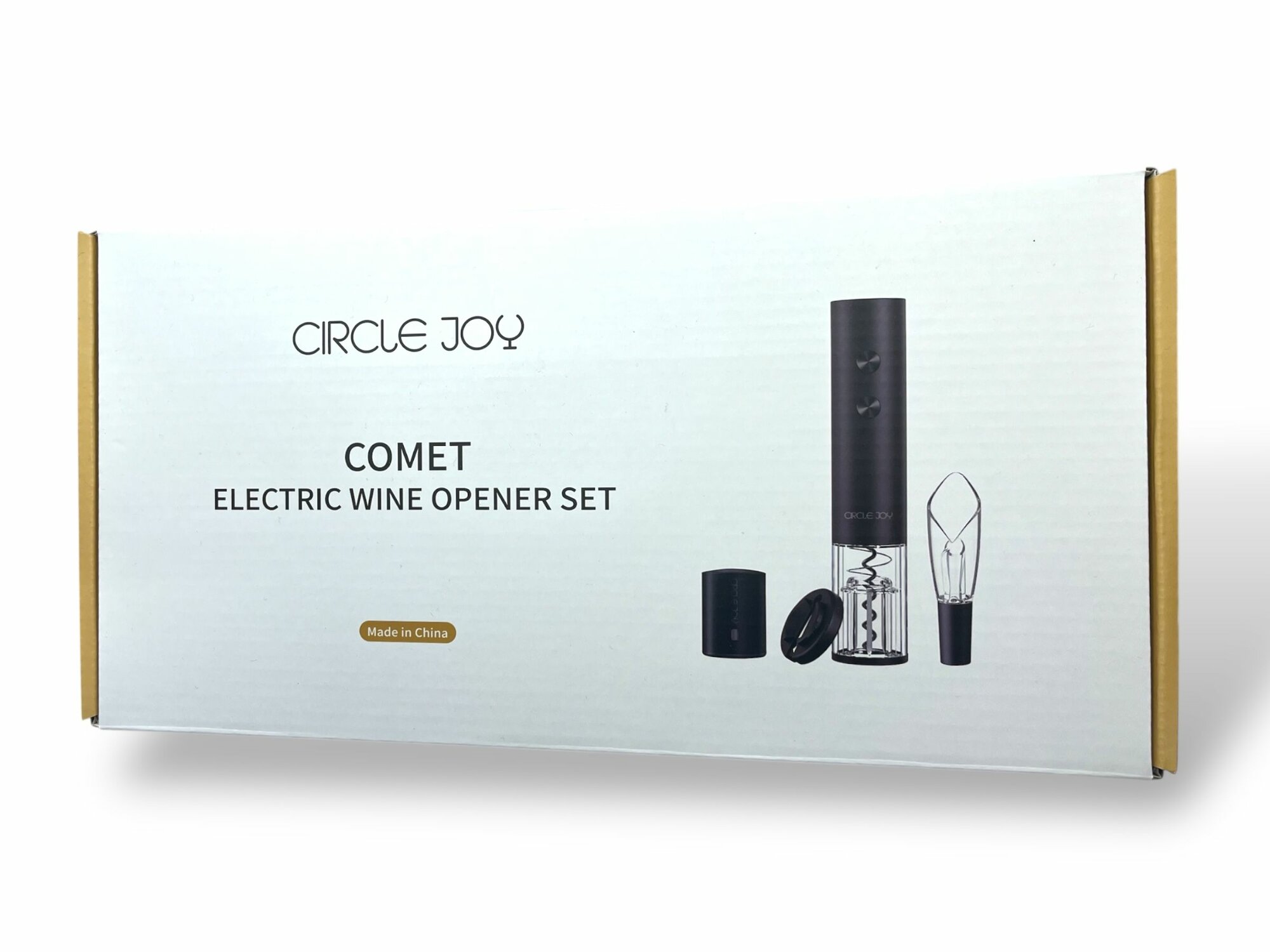 Xiaomi Электрический штопор Набор Xiaomi Circle Joy 4 in 1 Comet Electric Wine Opener Set CJ-TZ20, черный
