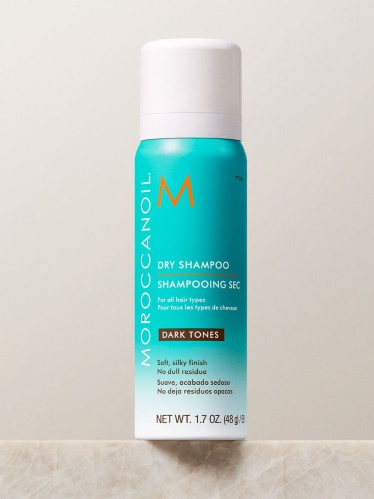 Мини сухой шампунь для темных волос Moroccanoil Dry Shampoo Dark tones 62 мл