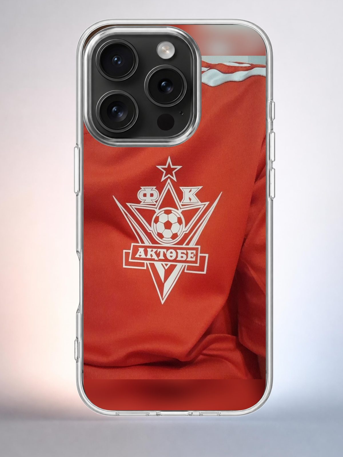 Чехол iPhone 15 Pro ФК Актобе Y2K Indie Sleaze