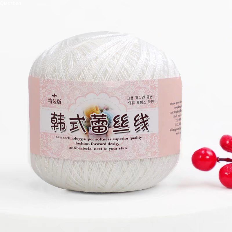 Хлопковая пряжа для летних кофт и сумок, крючком, 50 г