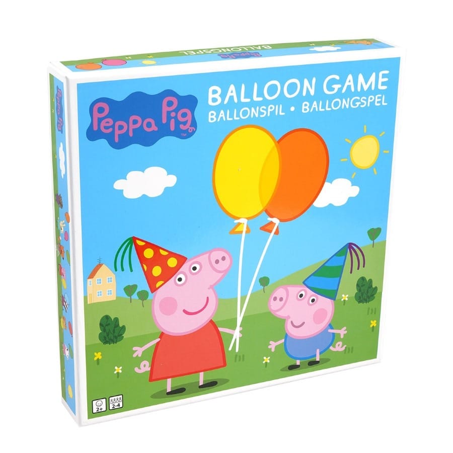 Настольная игра Barbo Toys Свинка Пеппа, Поиск воздушных шаров, разноцветный