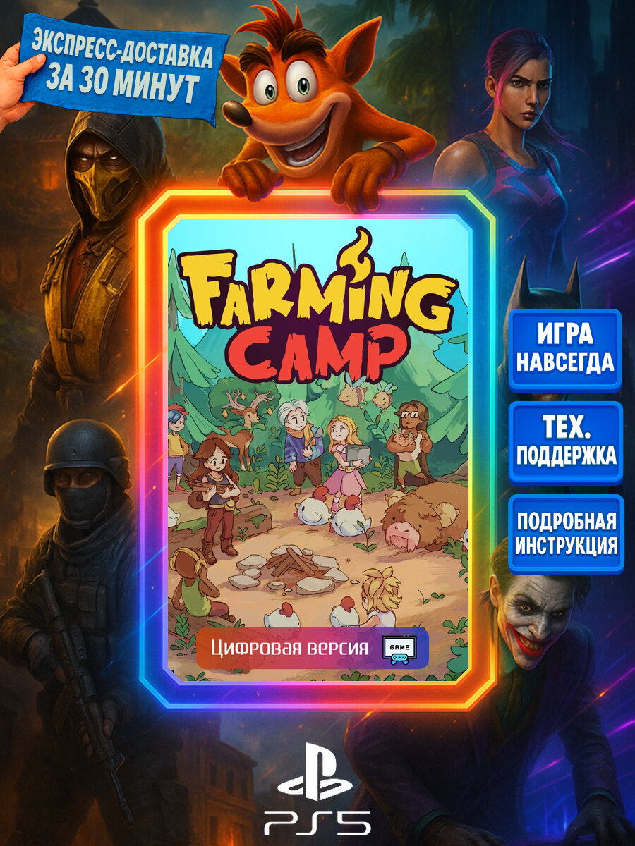 Farming Camp | PS5 | Имитация | Цифровая версия