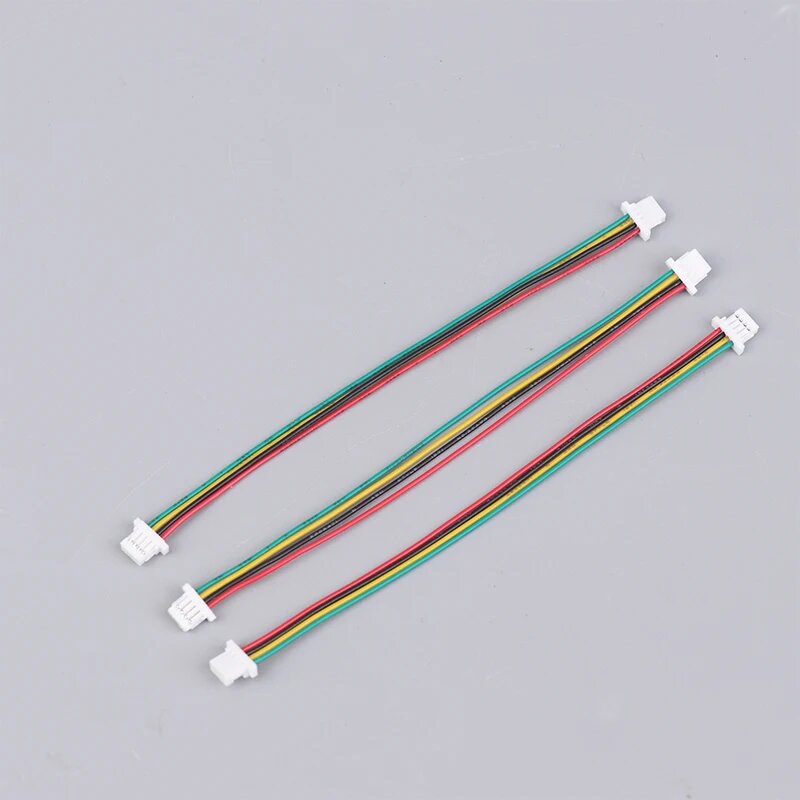 JETTING 10см 4-контактный кабель-адаптер STEMMA QT/Qwiic JST SH white 3pcs