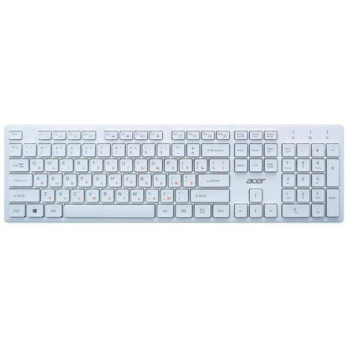 Клавиатура Acer (ZL.KBDEE.00D) OKW123 USB белый