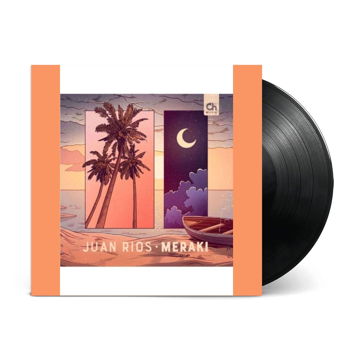 Виниловая пластинка Juan Rios - Meraki Vinyl, LP, Album, Limited Edition, Stereo, Natural Transparent, Новый,