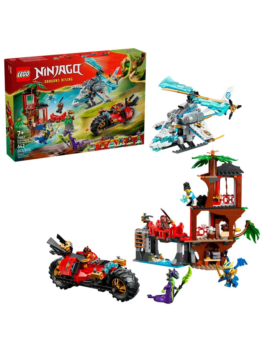 Конструктор LEGO Ninjago 71857 Битва ниндзя домик на дереве
