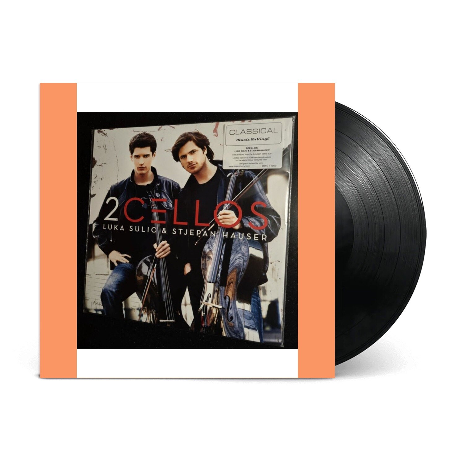 Виниловая пластинка 2Cellos - 2Cellos Vinyl, LP, Album, Limited Edition, Translucent blue, Ori*inal
