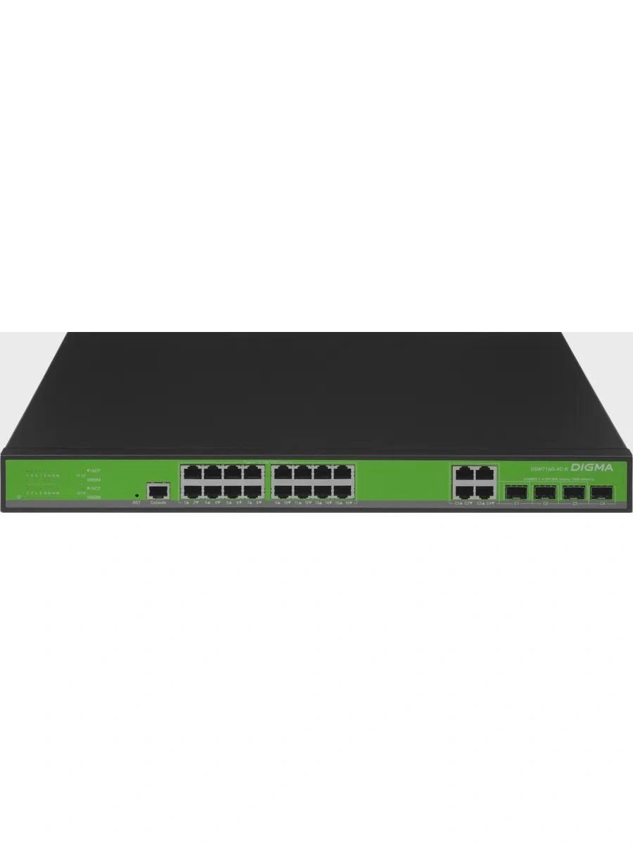 Коммутатор Digma DSW716G-4C-R