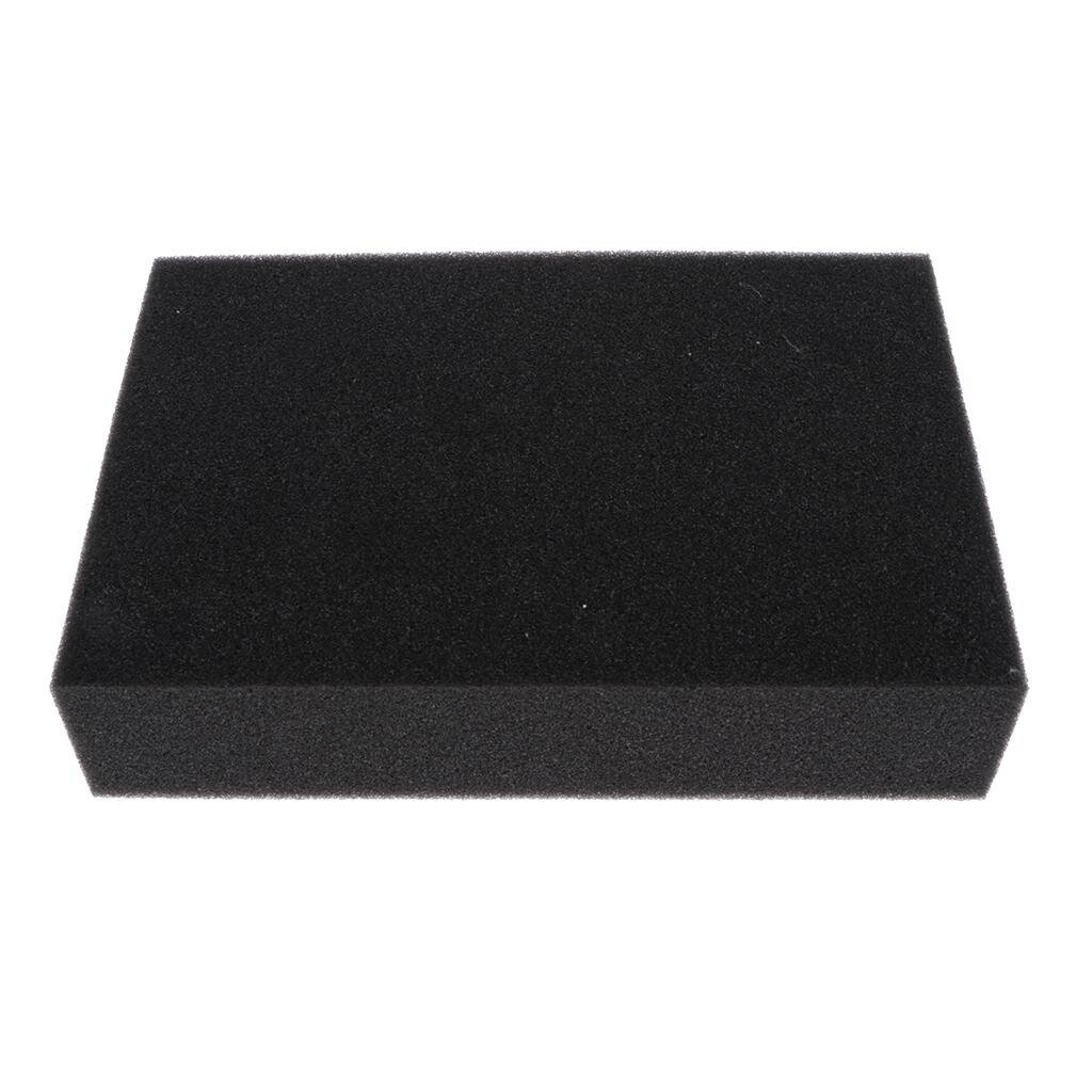 Черный поролоновый коврик для валяния из шерсти, аксессуары 16x11x3,5 см