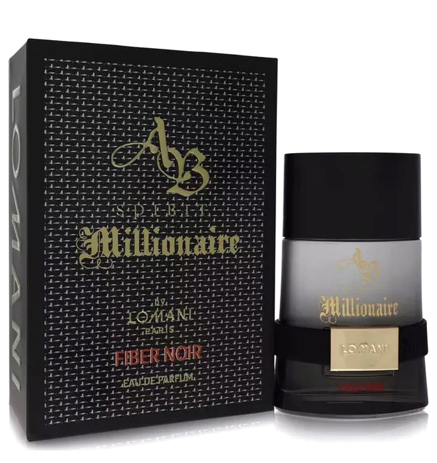 Духи мужские Lomani AB Spirit Millionaire Fiber Noir 100 мл - Ломани Миллионер Фибер Нуар