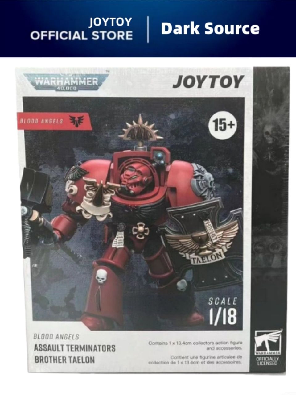 Игрушечные фигурки-украшения .1 Warhammer 40K Assault Terminator Brother Taelon 1/18 Figure