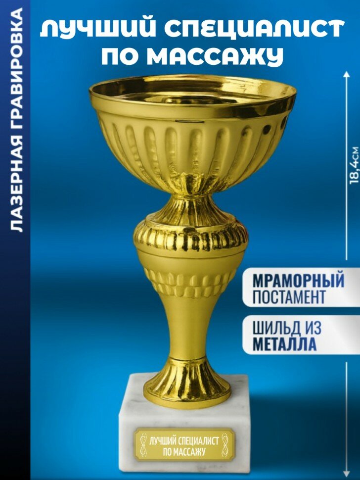 Кубок "Лучший специалист по массажу"