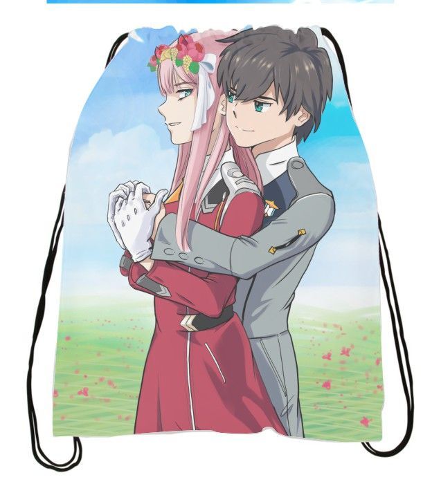 Сумка-мешок для обуви Любимый во Франксе, Darling in the Franxx №9