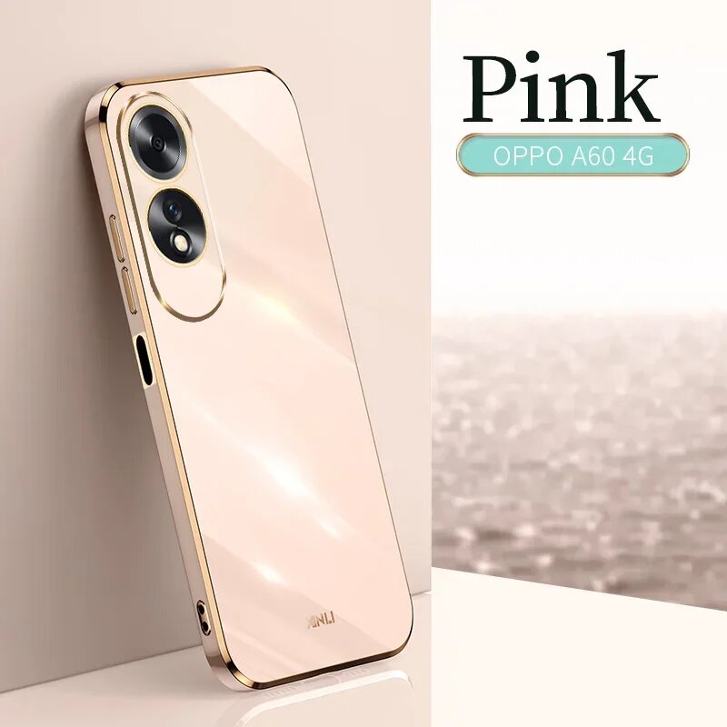 Квадратный чехол для Oppo A60 4G для orro appo oppoa60 A 60 противоударный мягкий силиконовый чехол-накладка чехлы