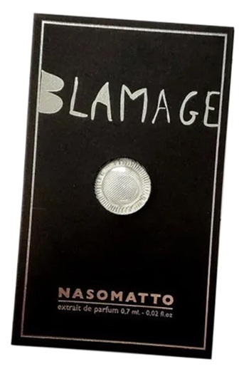Духи Насомато Бламаж 0.7 мл сэмпл для мужчин и женщин / Nasomatto Blamage