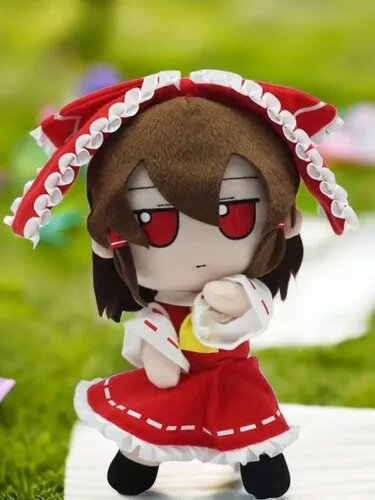 Мягкая игрушка Touhou Project Fumo Рейму Хакурей, плюшевый антистресс 20 см
