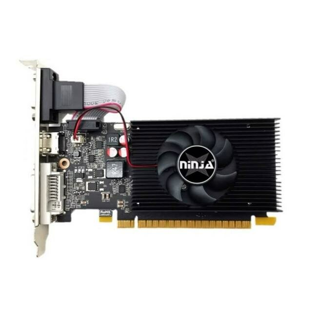 NK74LP043F Ninja Видеокарта Ninja GT740 4GB DDR3 128bit VGA DVI HDMI LP RTL
