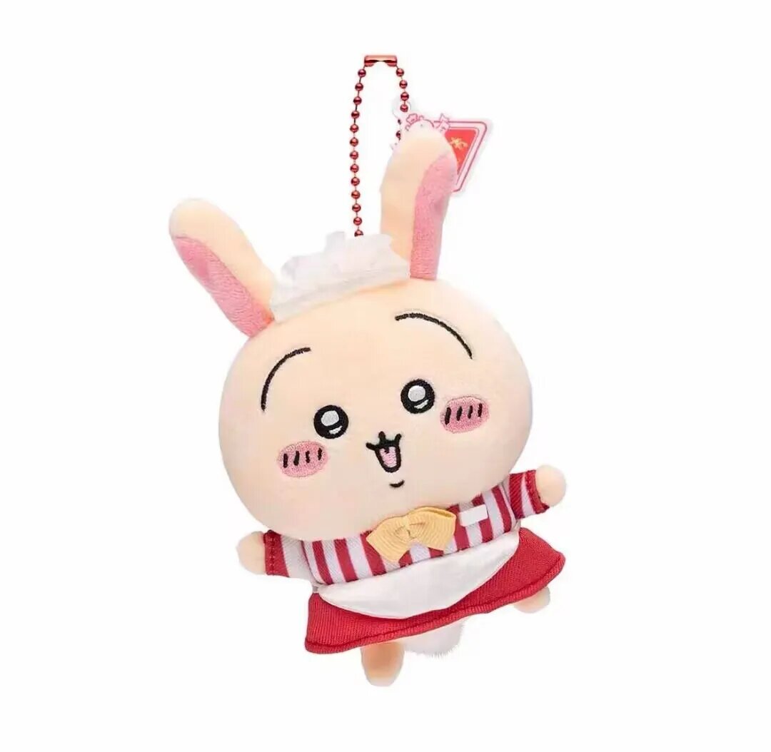 Коллекционная плюшевая фигурка Momonga Anime Hachiware Restaurant Series Bandai Розовый, C