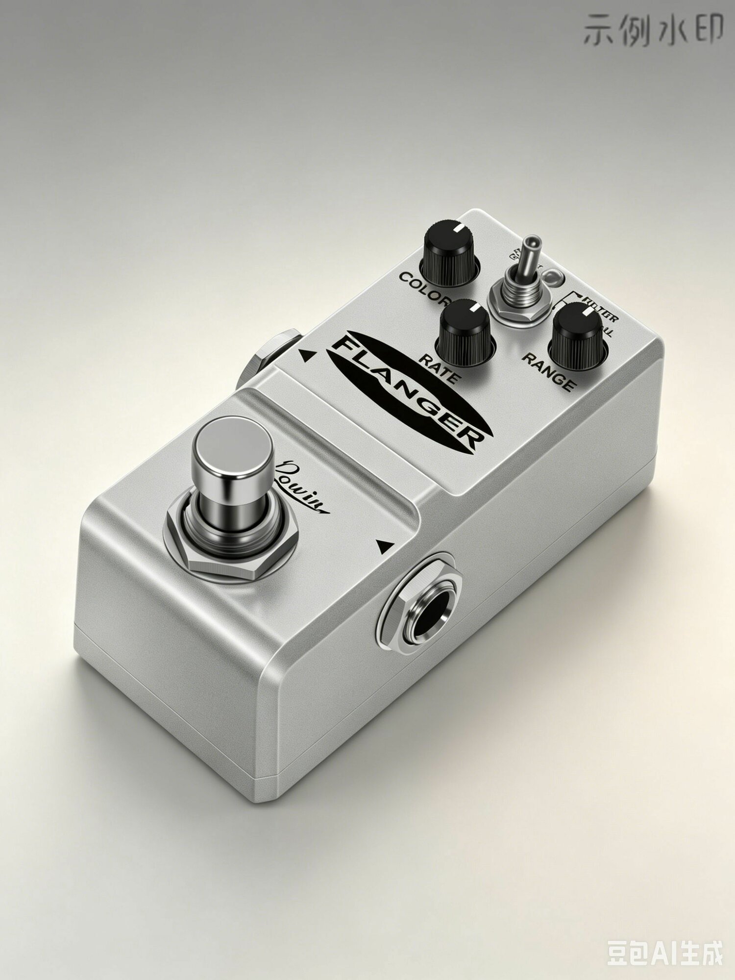 LN-312 FLANGER, мини-педаль аналогового фленжера для электрогитары, два режима NORMAL/FILTER, истинный байпас