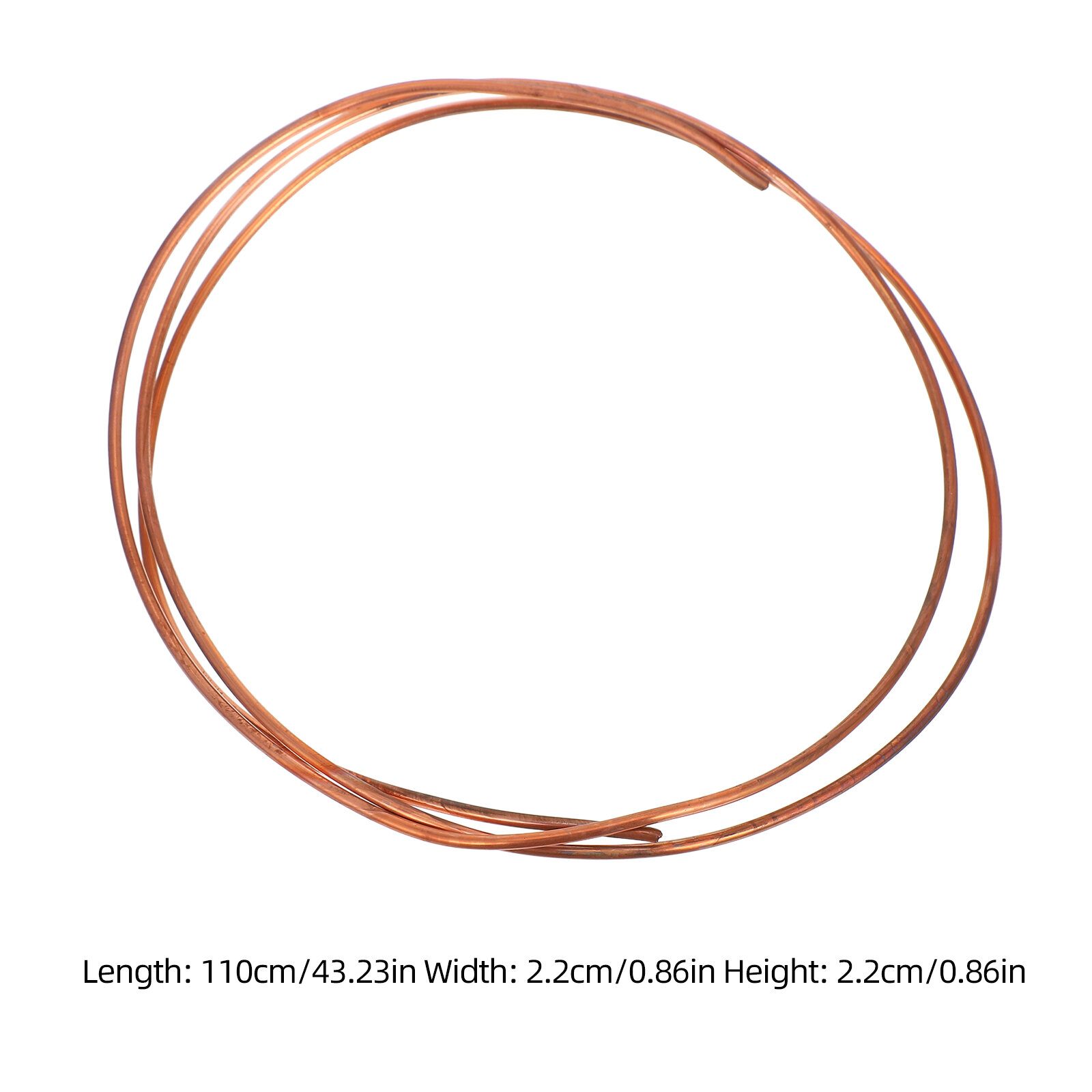 Медные Трубы Для Кондиционеров Желтый Цвет 110.00X2.20X2.20Cm