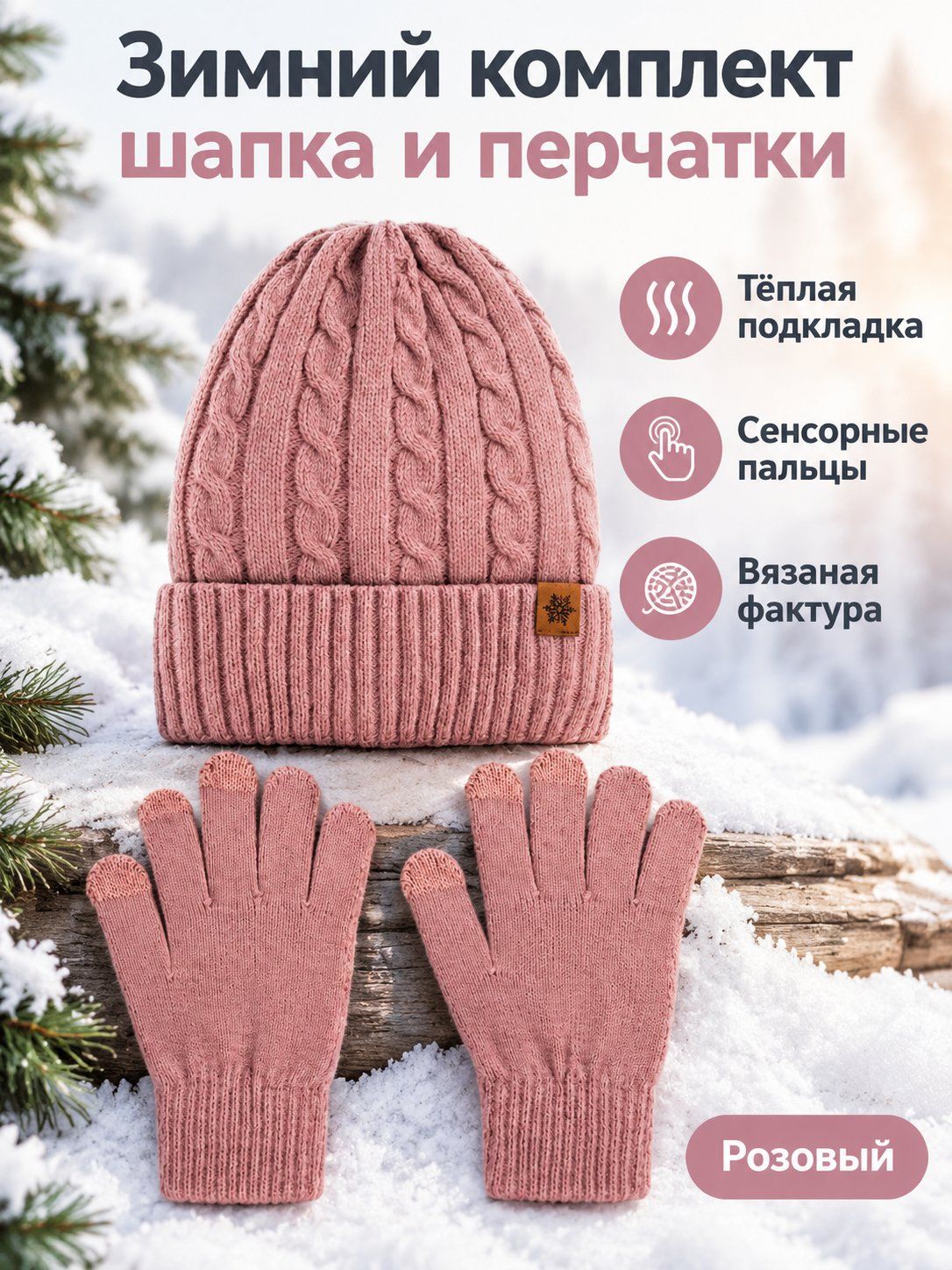 Перчатки Базовая коллекция для мужчин и женщин