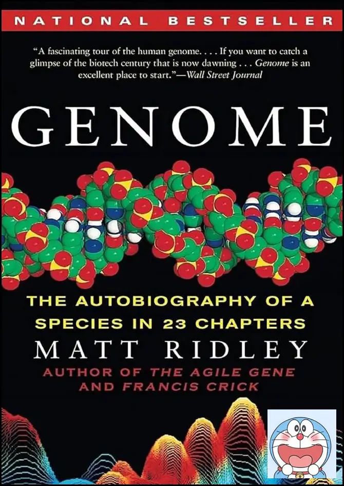 Genome by Matt Ridley: Научно-популярная книга о генетике человека, мягкая обложка, английский язык