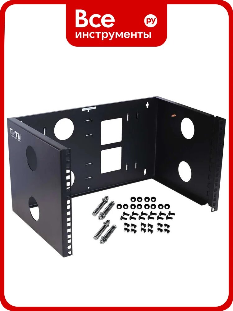 Рама настенная 19", поворотная TWT глубина 305 мм, 4U, черная TWT-FRWRT-4U-BK