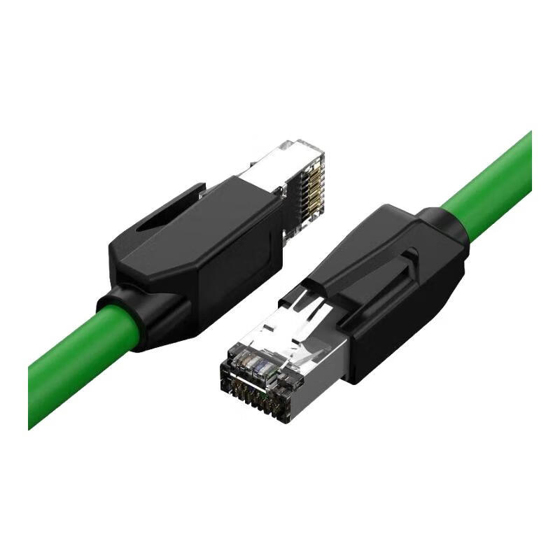 Rongweisheng двойной экранированный кабель Cat6 промышленный 0.5 м гибкий кабель для Profinet Gigabit сервоприводов