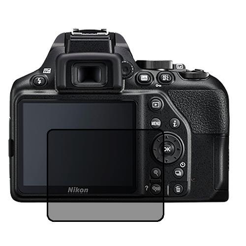 Nikon D3500 защитный экран для фотоаппарата гидрогель приватная плёнка (силикон)