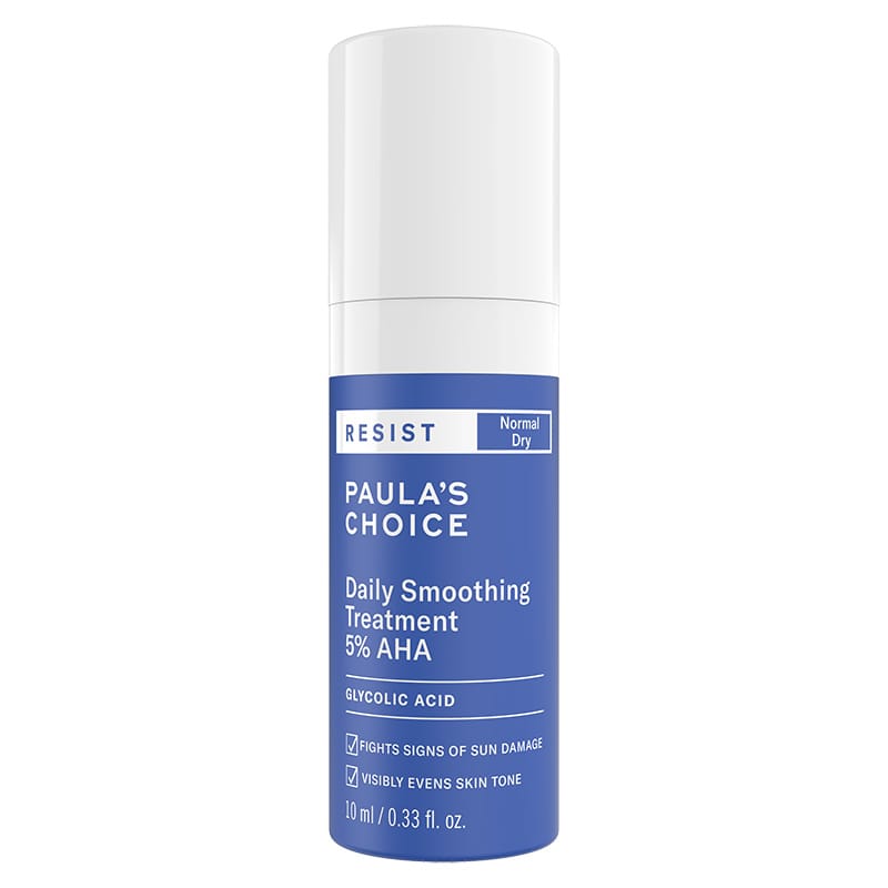 Пилинг Paula's Choice Resist Daily Smoothing Treatment 5% AHA разглаживающая дневная процедура для зрелой кожи, 10 мл