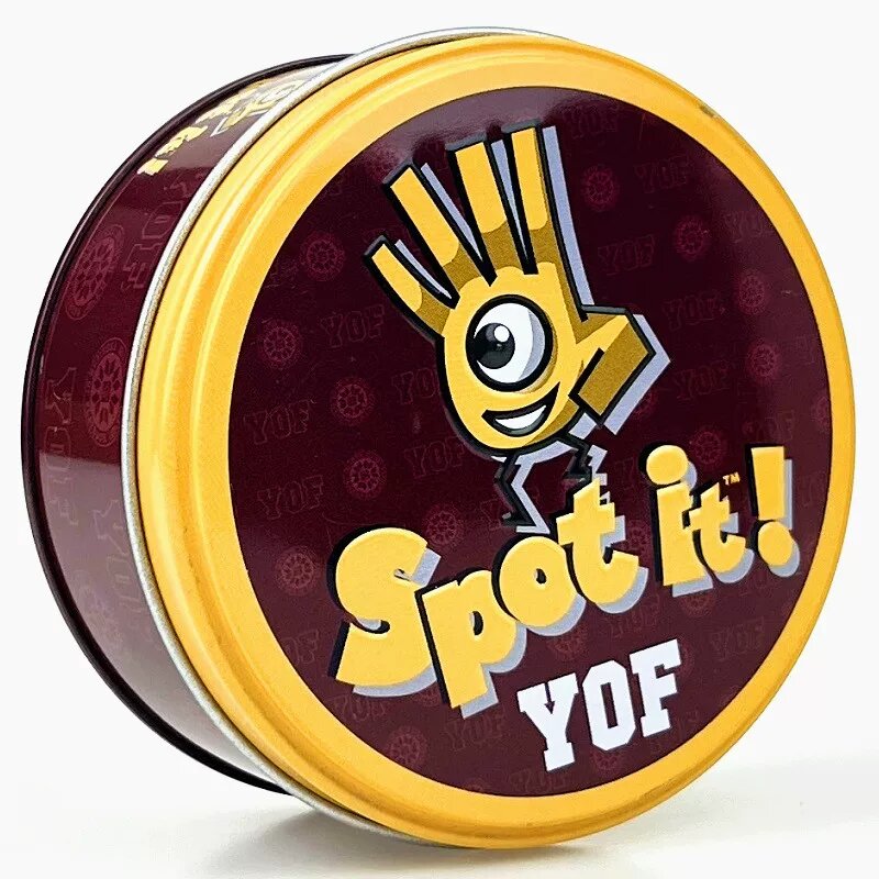Классическая карточная игра Spot It - Эдитион YOF, игра с 55 картами