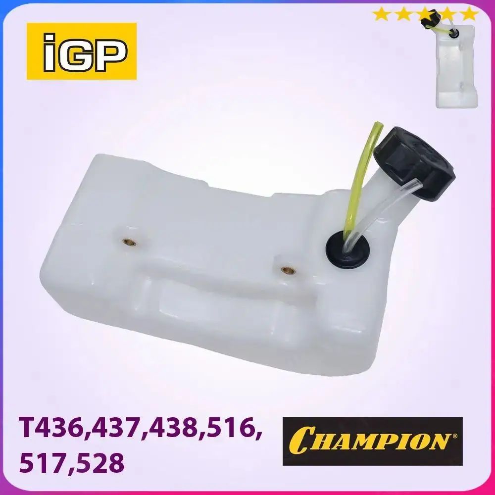 Бак топливный (бензобак) для мотокос 43,52 куб. см на два винта (Champion T436,437,438,516,517,528) IGP