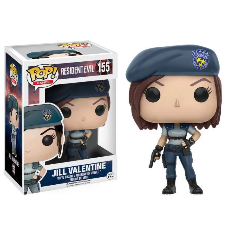 POP! Games: Resident Evil Джилл Валентайн №155 Виниловая фигурка