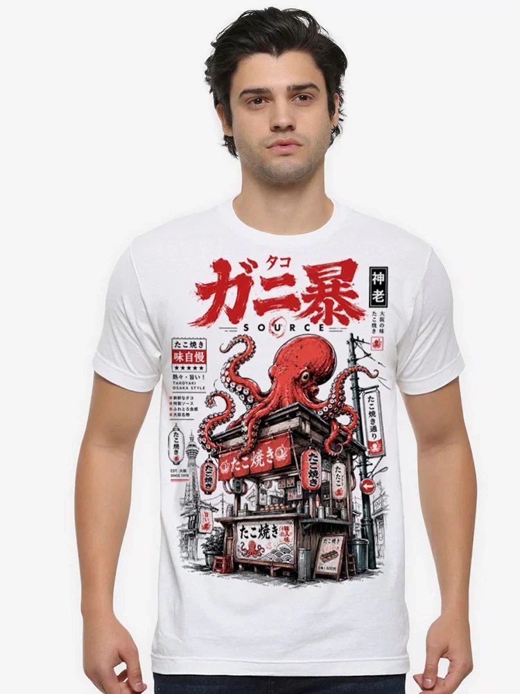 Футболка Design Heroes Японский Осьминог / Мужская