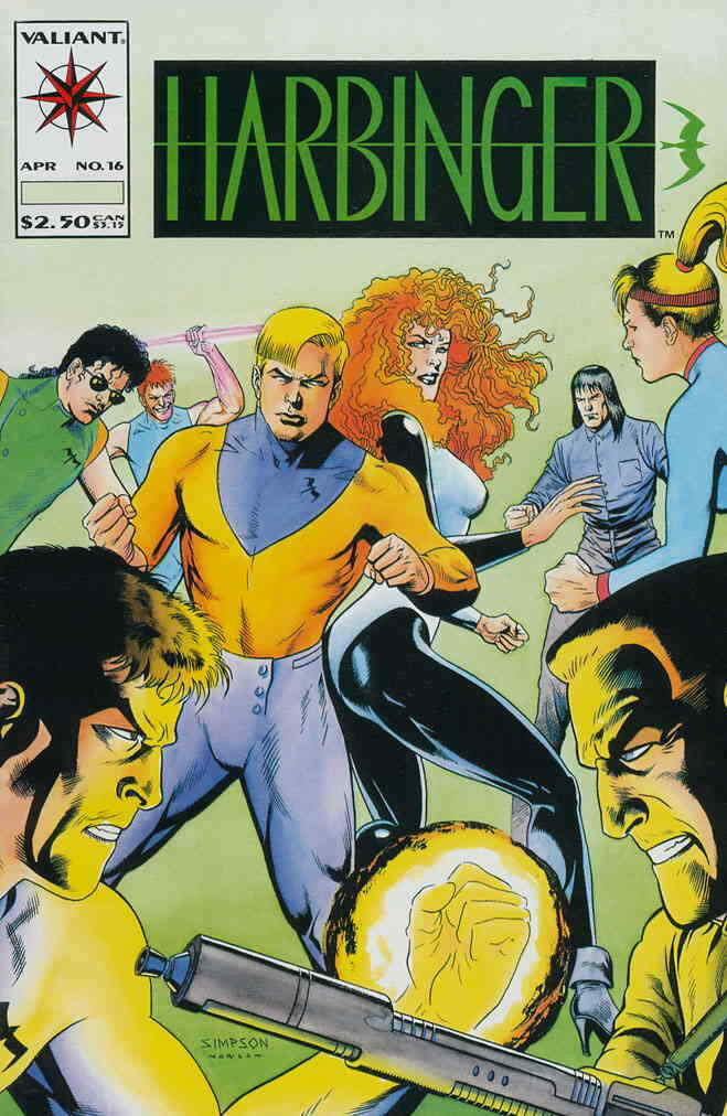 Harbinger Vol.1 №16. США Апрель 1993. Оригинальный комикс