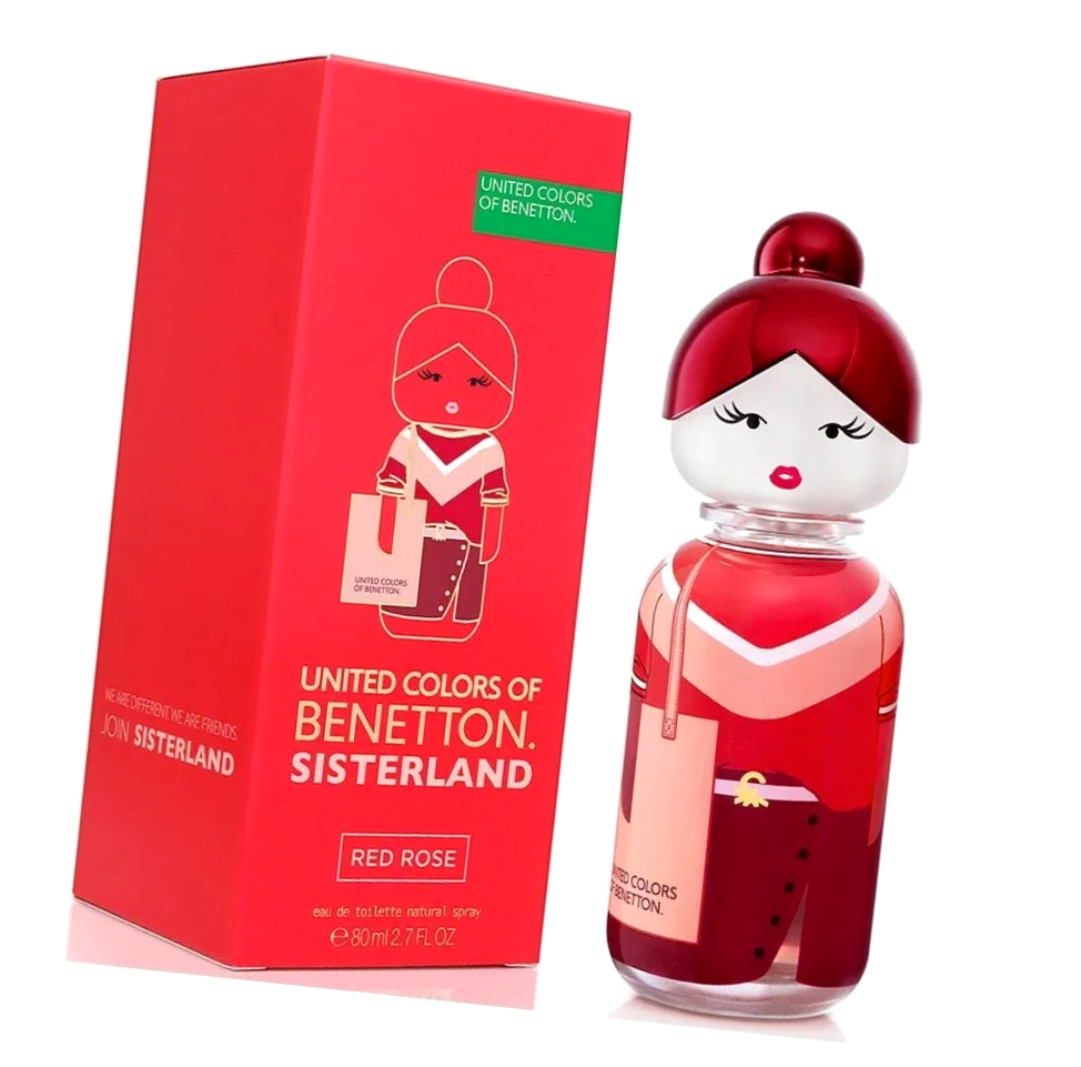 Женская туалетная вода Систерленд Ред Розе 50 мл - Benetton Sisterland Red Rose