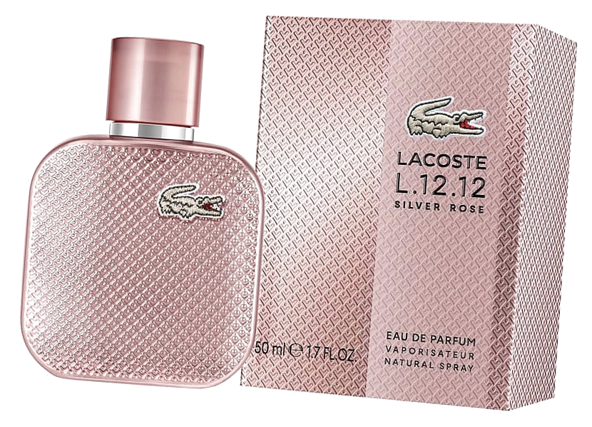 Lacoste L 12 12 Silver Rose 50 мл - женские духи / Лакост Л 12 12 Сильвер Роуз
