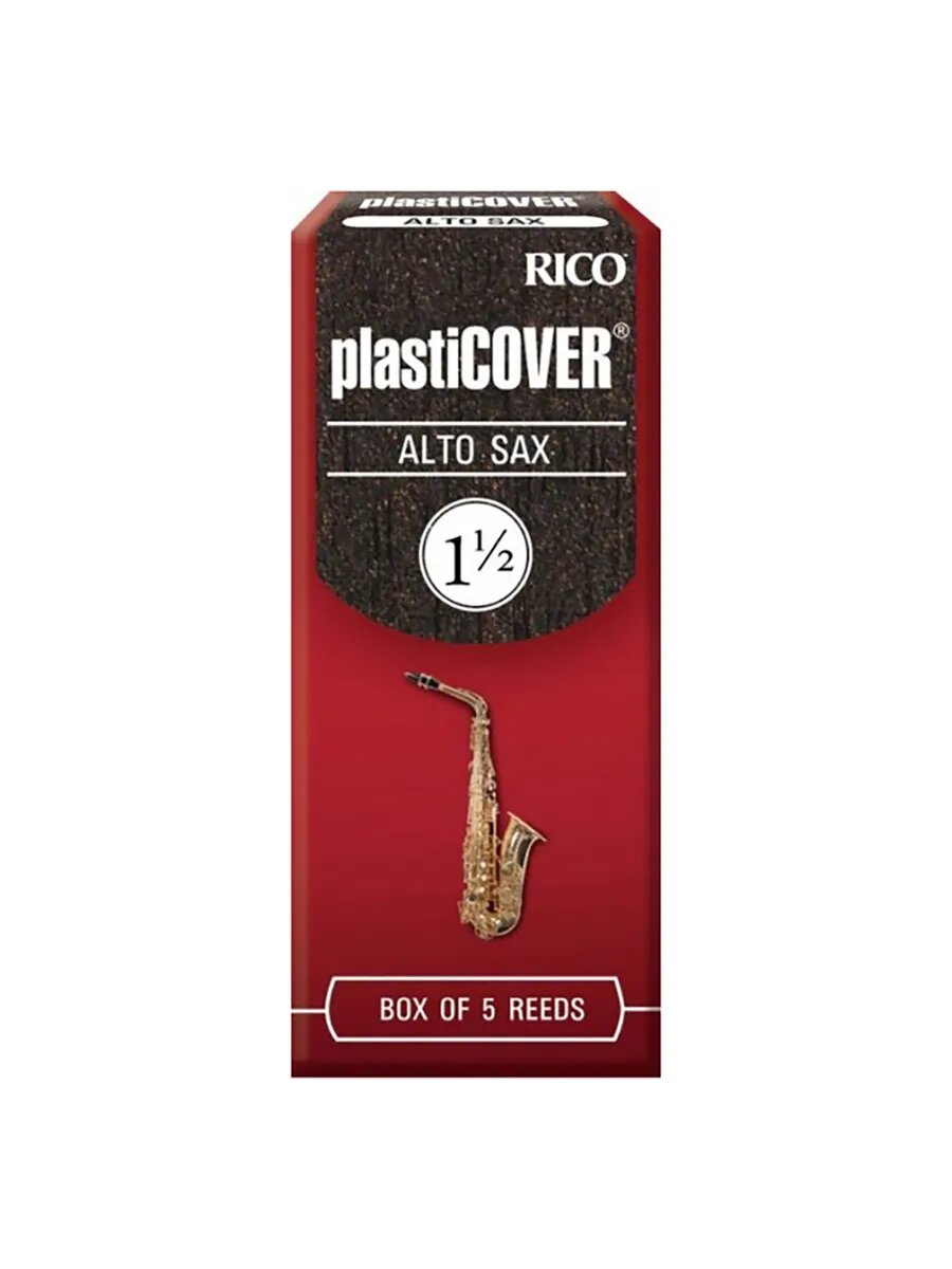 RRP05ASX150 Plasticover №1,5 Трости для саксофона альт 5 шт.